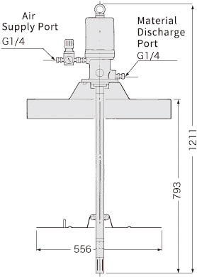 110 Type (50 x 1) Inline Pump Unit for Drum Containers HPP110A50 ...